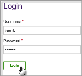 Logging in to Assyst Real Estate